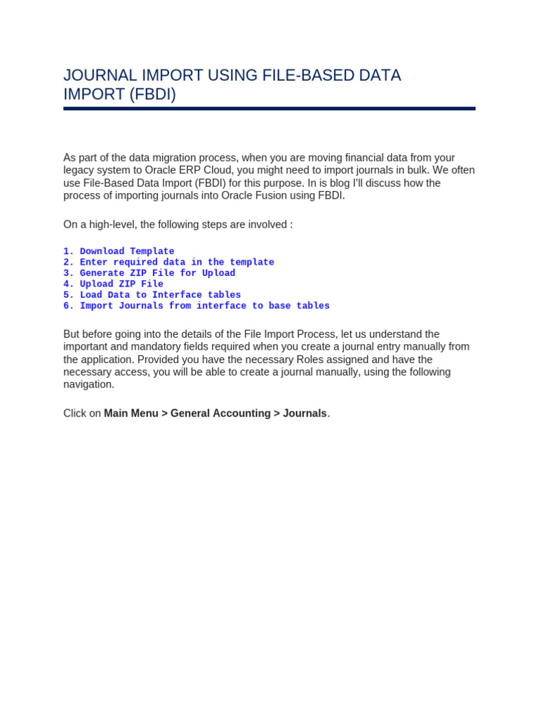FBDI Journal Import File | PDF | Comma Separated Values | Software