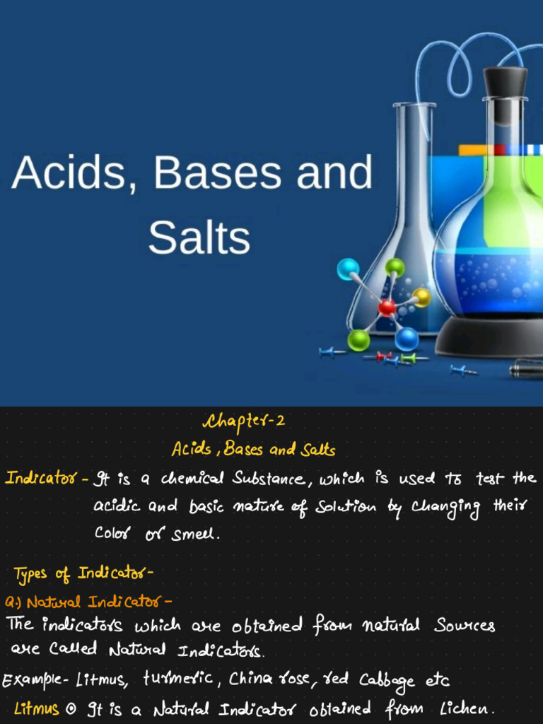 Acid Base Salts | PDF