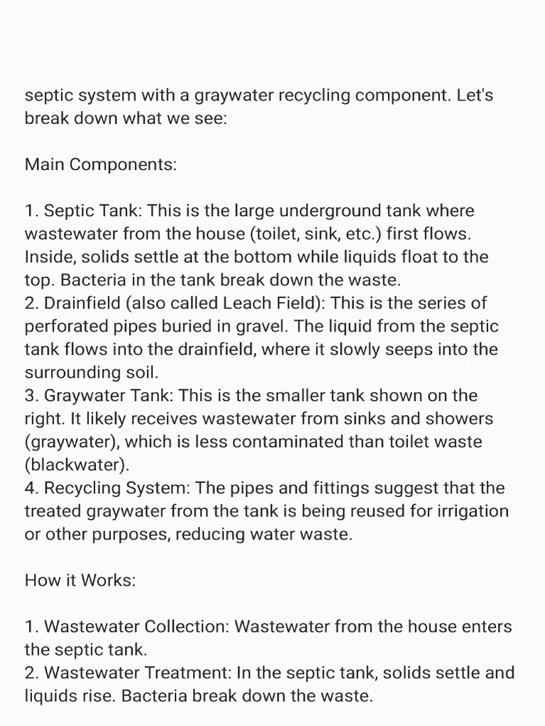 Septic System | PDF