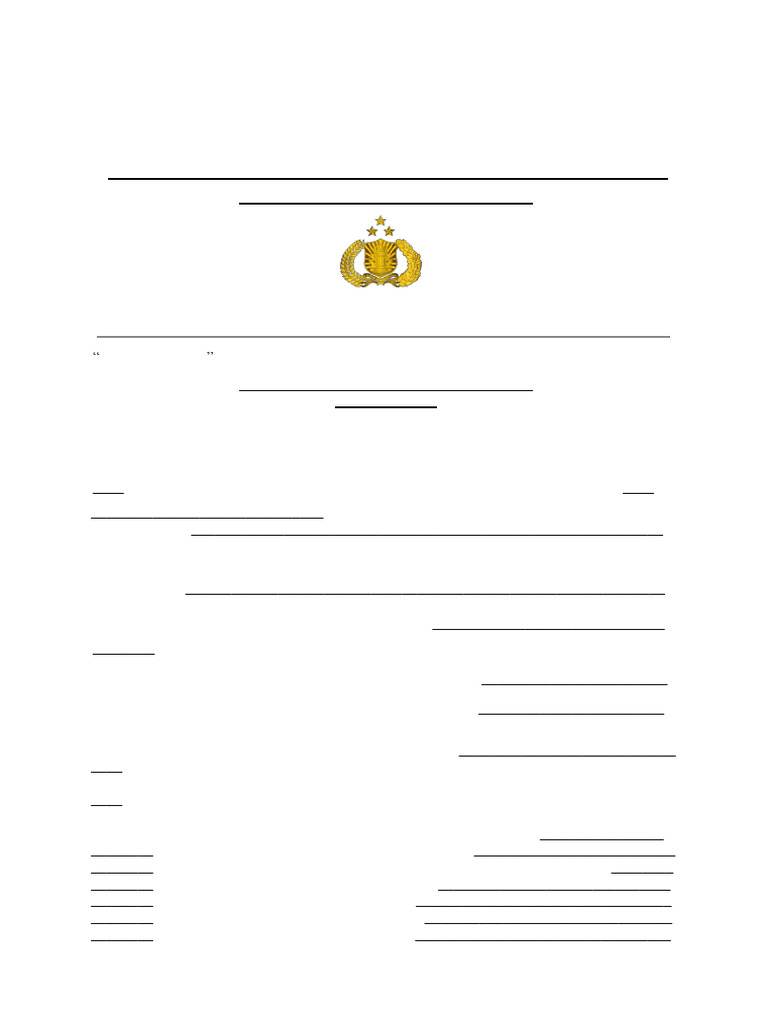 Surat Perpanjangan Penahanan | PDF