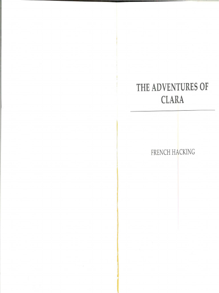 Les Adventures de Clara | PDF
