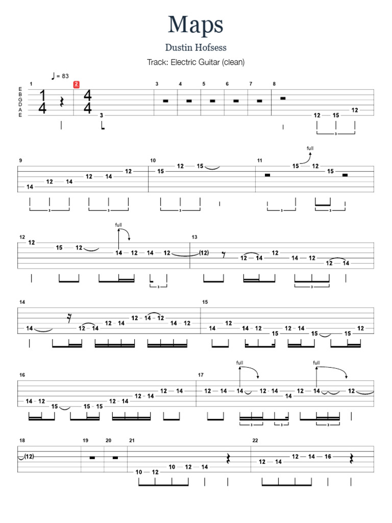 Maps Tab by Dustin Hofsess | PDF