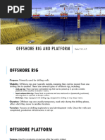 Types of Offshore Structures | PDF