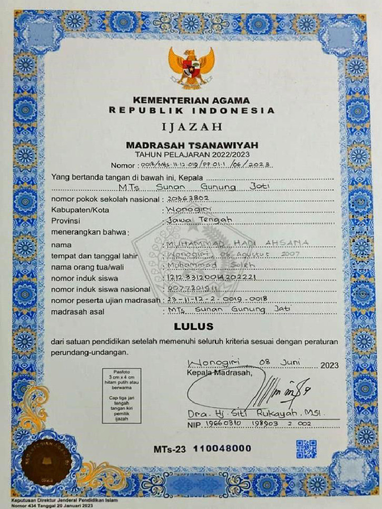 Muhammad Hadi Ahsana | PDF