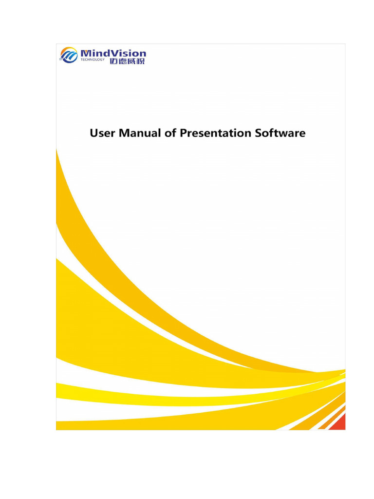 MindVision Demonstration Software User Manual | PDF | Color Balance ...