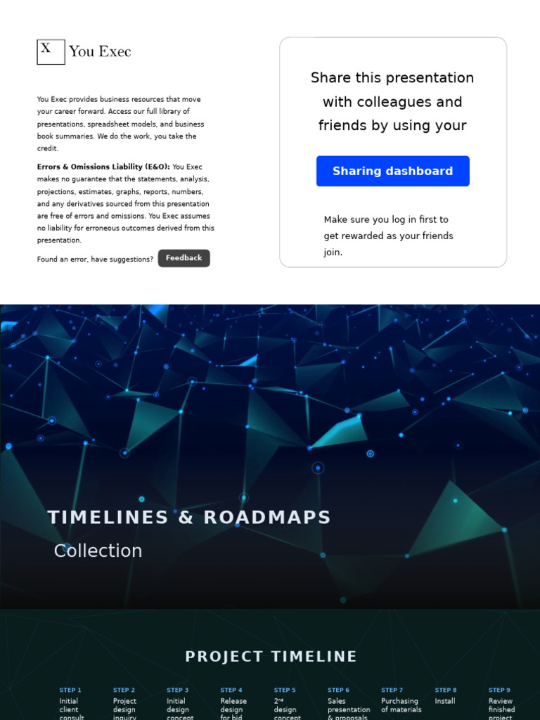 You Exec - Timelines and Roadmaps Complete | PDF | Software Release ...