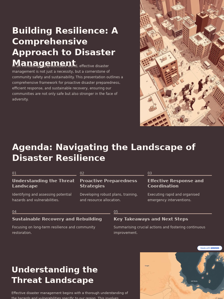 Building Resilience A Comprehensive Approach To Disaster Management ...