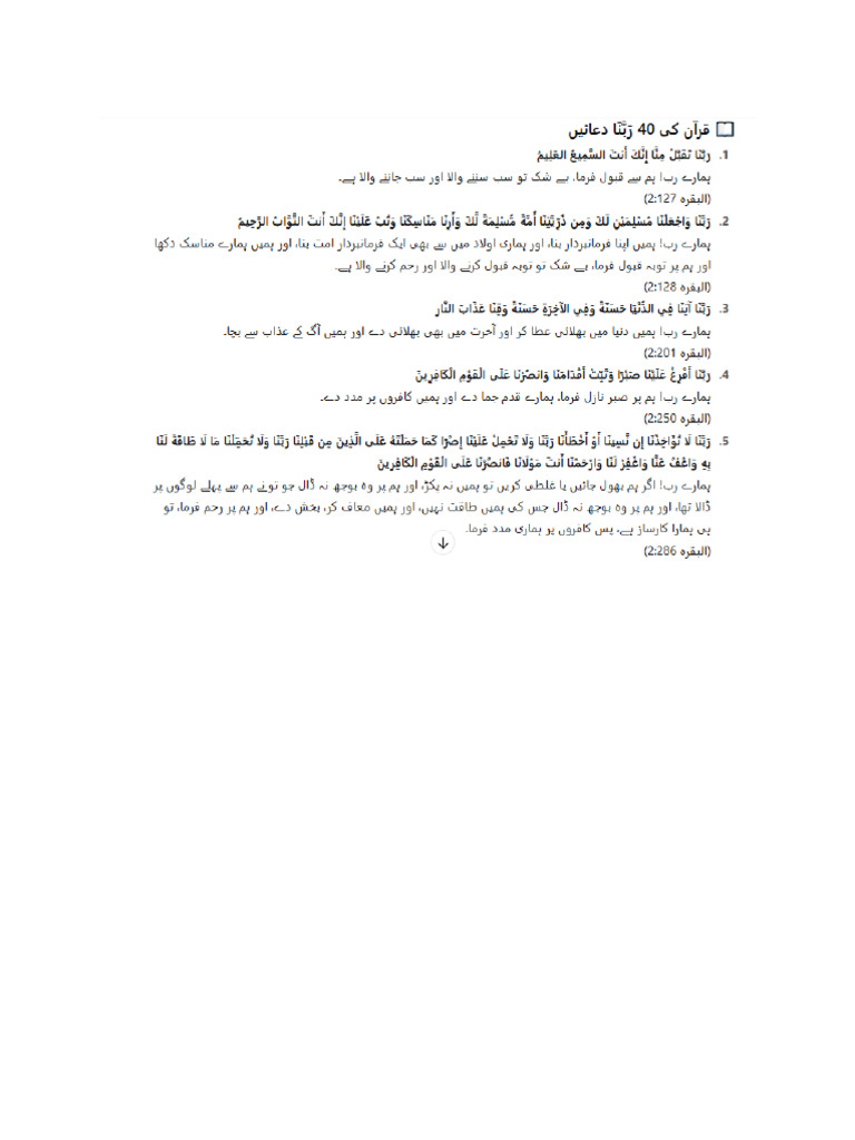 40 Rabbana 1-15 | PDF