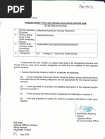 Custom Bid Undertaking for GeM | PDF