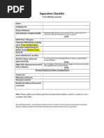 TCS India Process - Separation Kit | PDF | Pension | Personal Finance