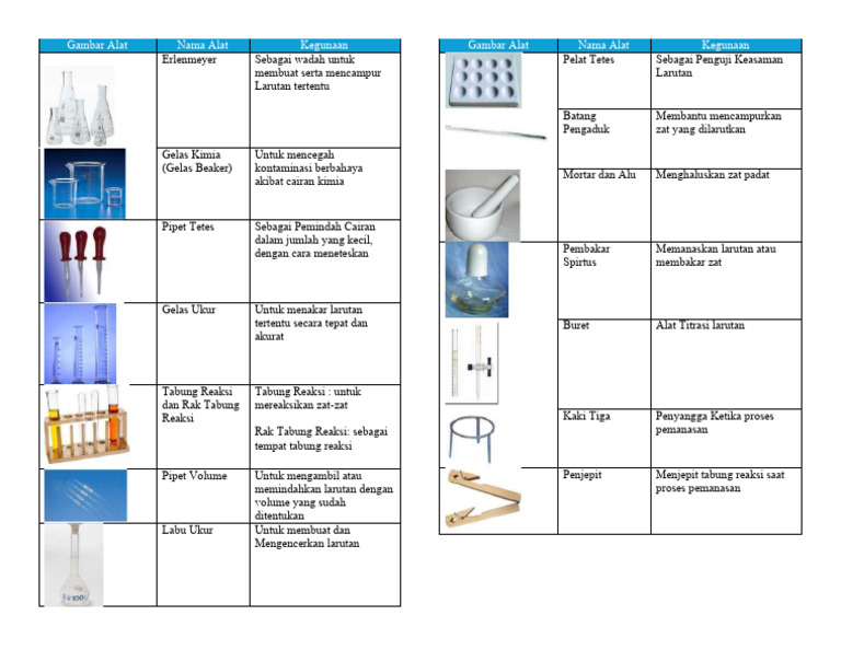 Gambar Alat Lab | PDF