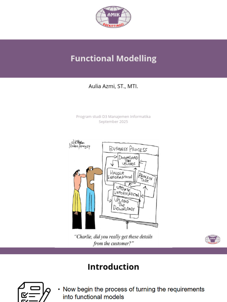 Functional Modelling Pdf