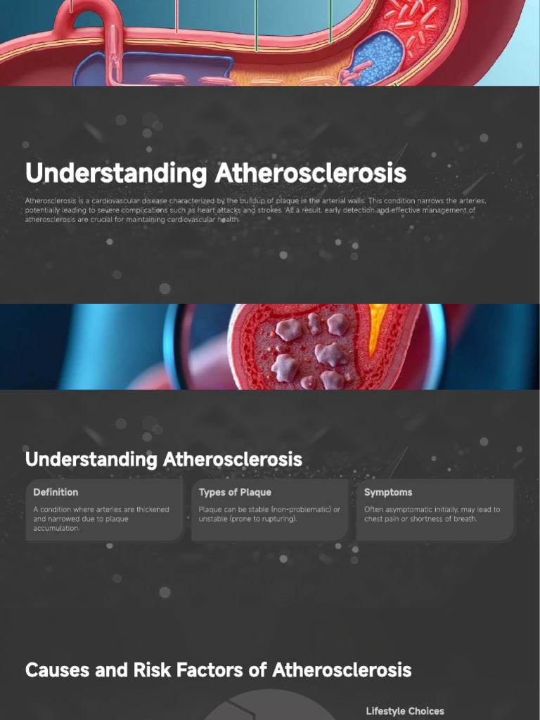 Atherosclerosis: Causes, Symptoms, and Management | PDF ...