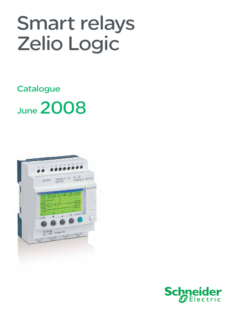 Zelio Logic Smart Relays Guide | PDF | Automation | Modem