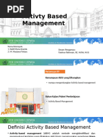 Activity Based Management | PDF