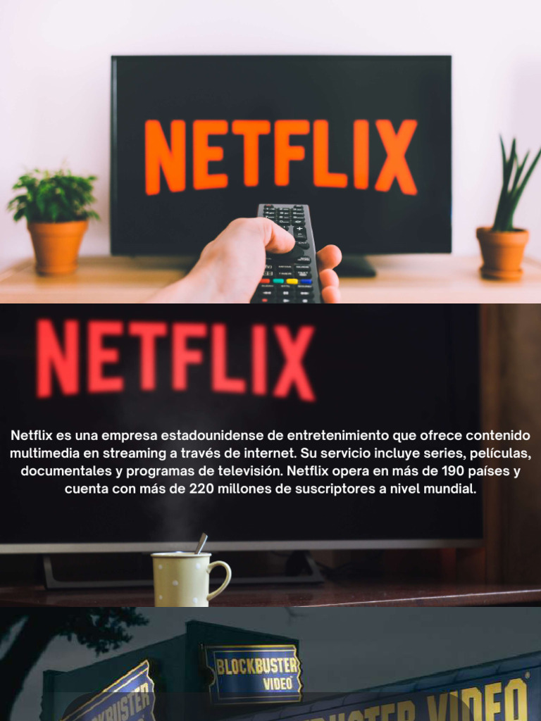 Netflix fue fundada en 1997 por Reed Hastings y Marc Randolph en Scotts ...
