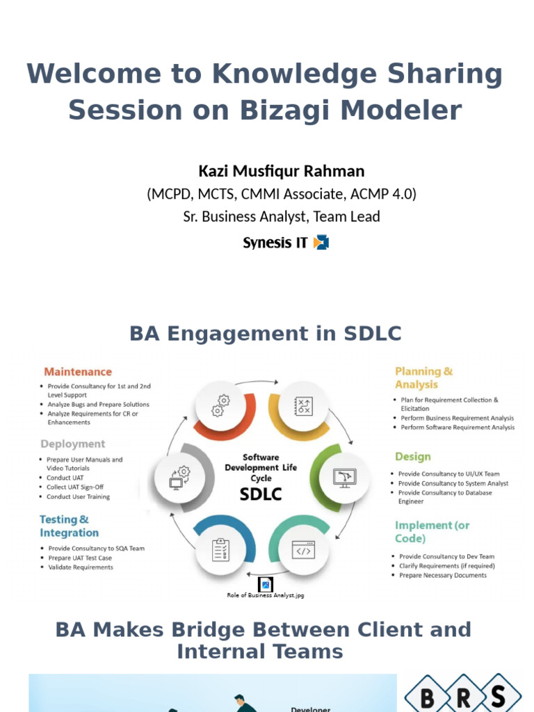 Bizagi Modeler for Business Analysts | PDF