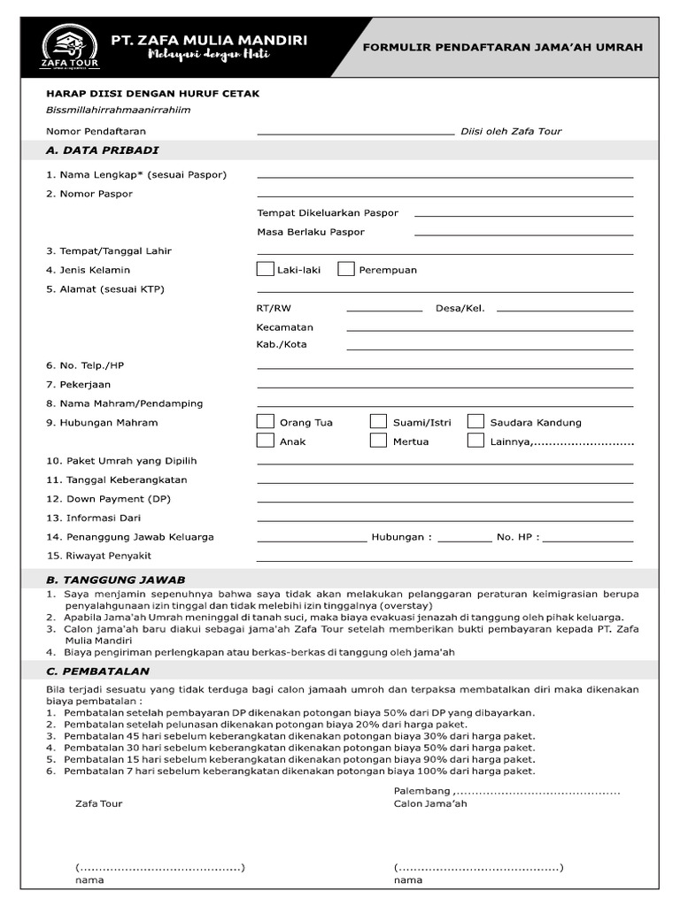 Cetak Formulir | PDF