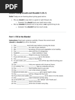 Should and Shouldnt Exercise | PDF