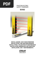EOS4 Light Curtain Installation Manual | PDF | Mirror | Optics