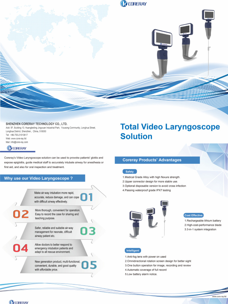 Coreray Video Laryngoscope | PDF