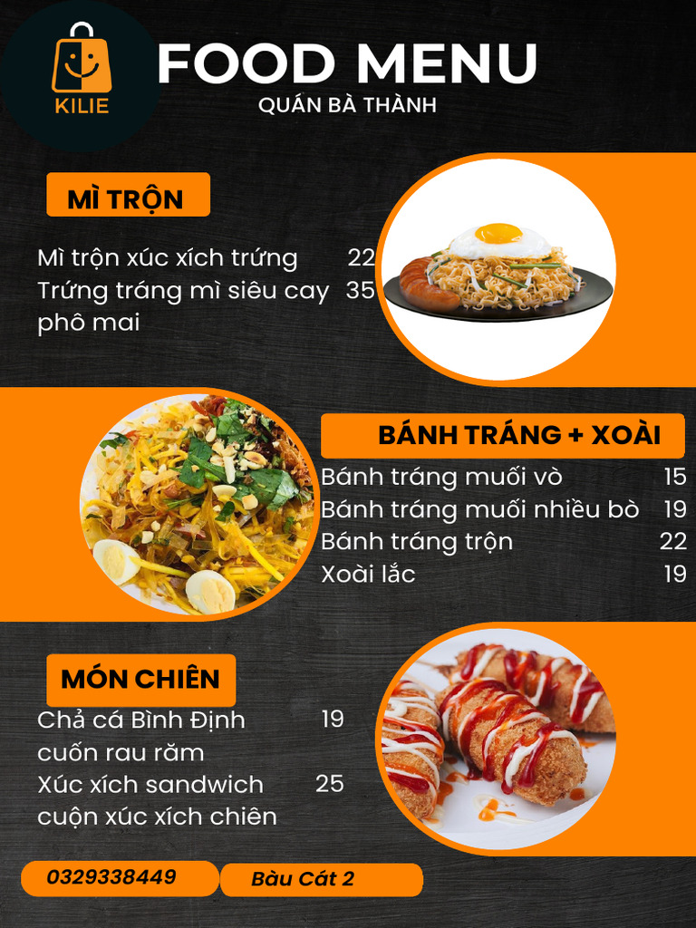 Mì TR N TR NG Cheese Sandwich Chicken Burgers Spicy Chicken Hot Dog | PDF