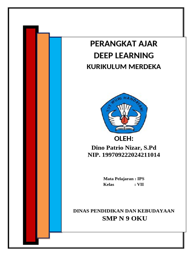 Sampul Modul Ajar Deep Learning | PDF