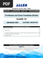 ASAT Class 10 Sample Paper Solutions | PDF