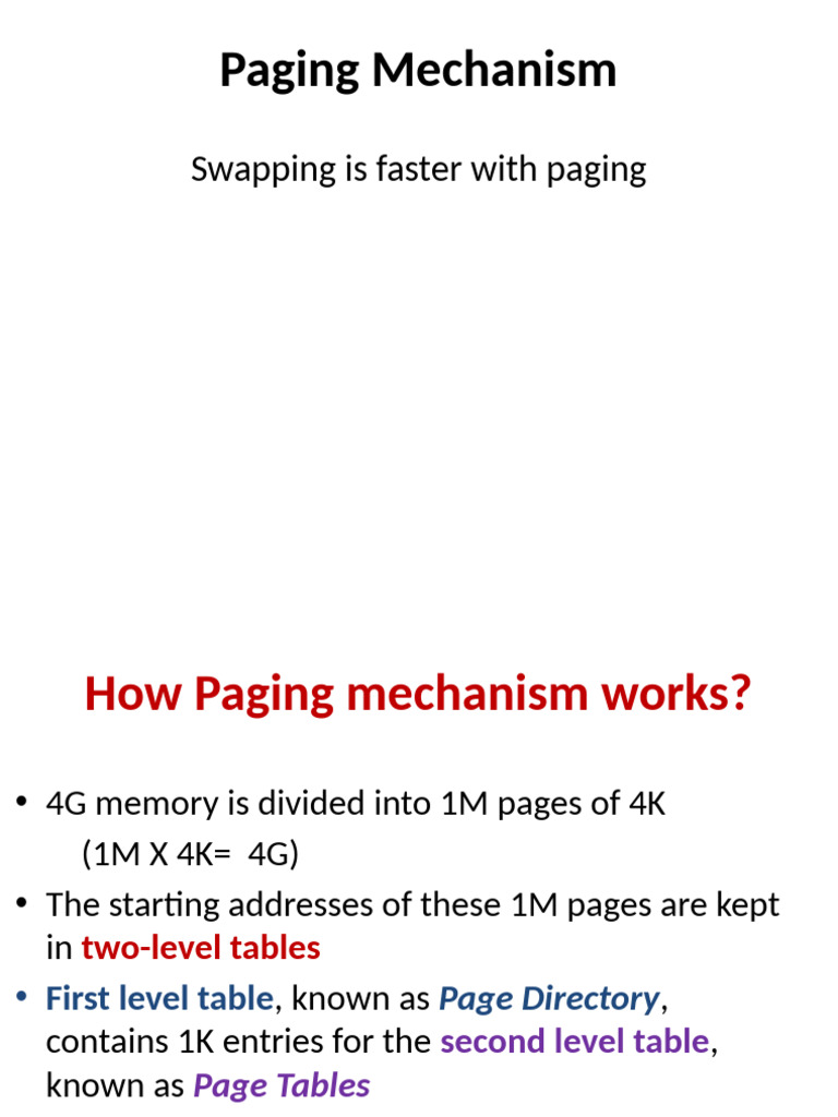 Paging Mechanism and Segmentation | PDF | Computer Engineering | Computer Architecture