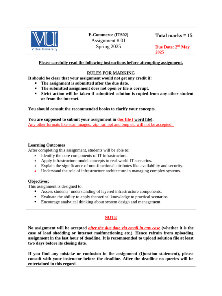 IT602 Assignment 1 Spring 2025 Solution | PDF | Cloud Computing | Computer Engineering