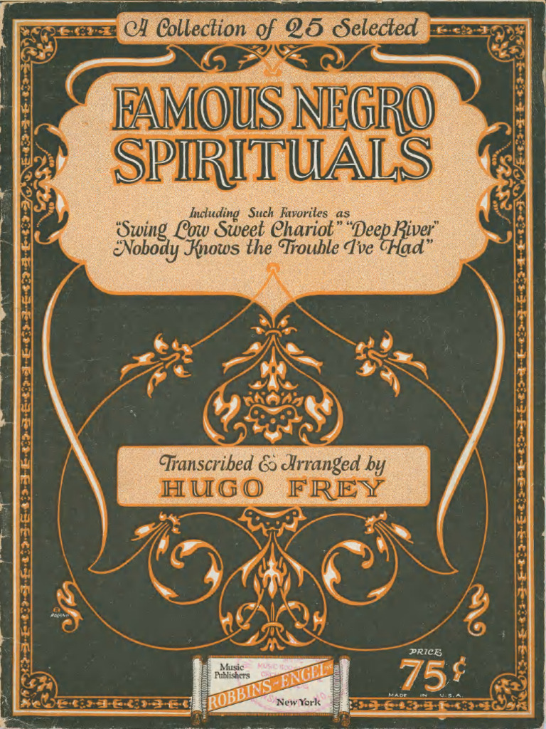 Frey Negro Spirituals | PDF