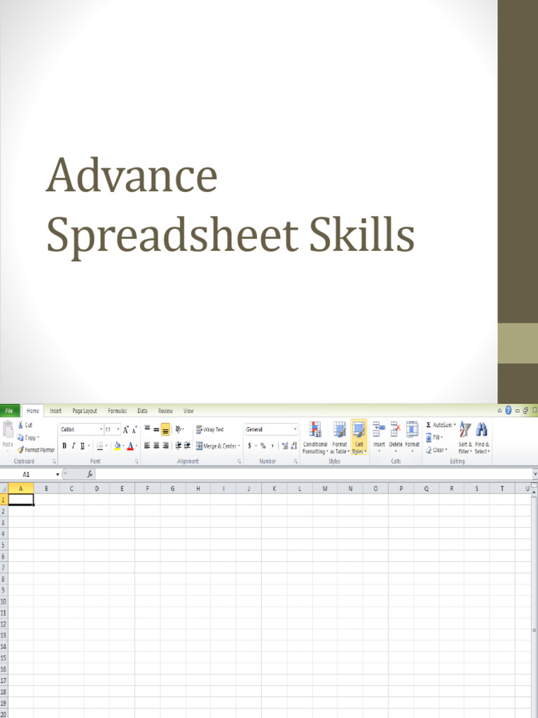 Advanced Excel Spreadsheet Functions | PDF