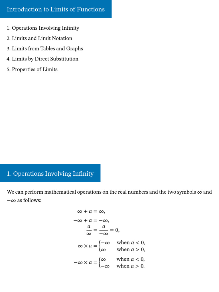 Understanding Limits of Functions | PDF | Infinity | Function (Mathematics)