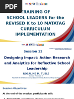 Inset Proposal 2024 2025 | PDF | Teachers | Learning