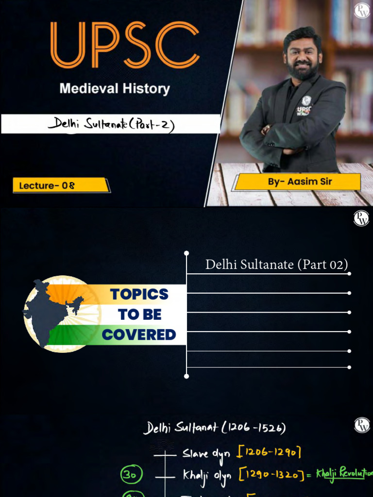 Medieval History - 08 Class Notes | PDF