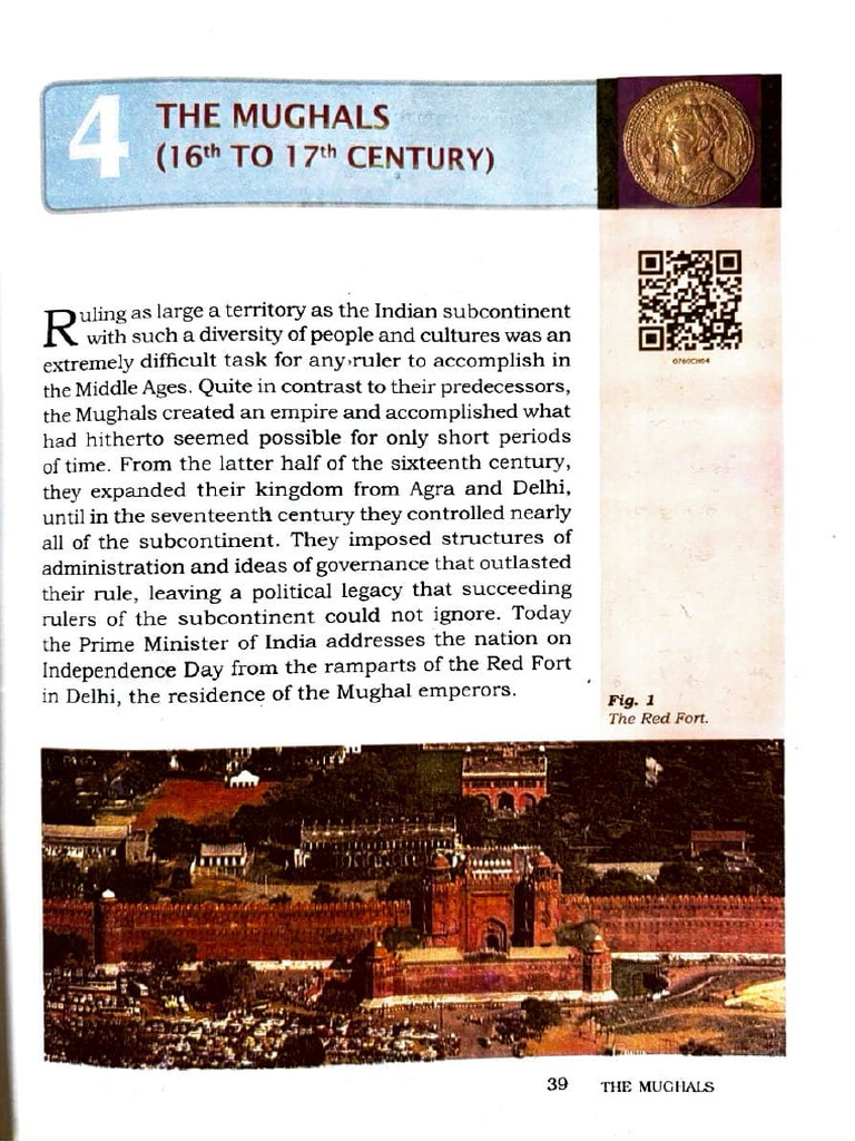 The Mughals (16th To 17th Century) | PDF | Mughal Empire