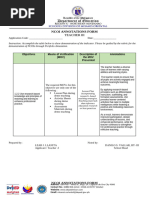 Annotation Template For Teacher I Iii | PDF | Teachers | Learning