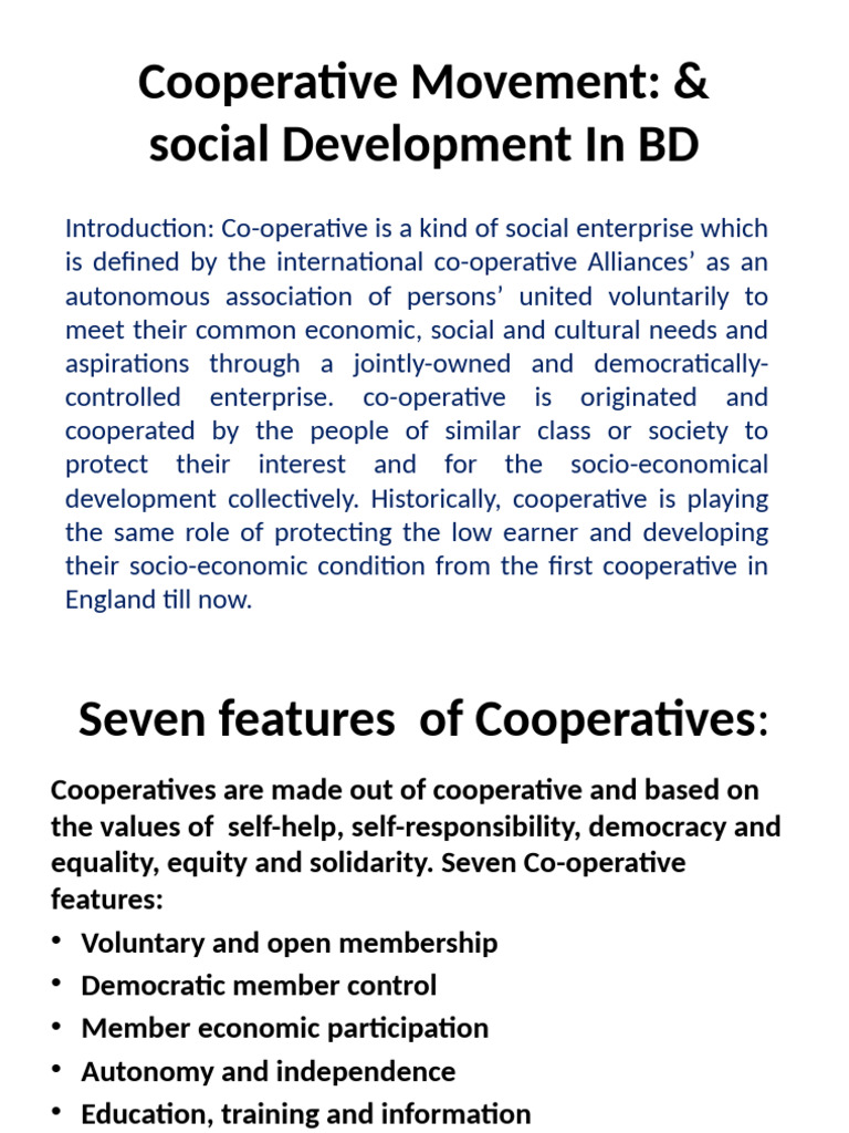 Cooperative | PDF | Cooperative | Business