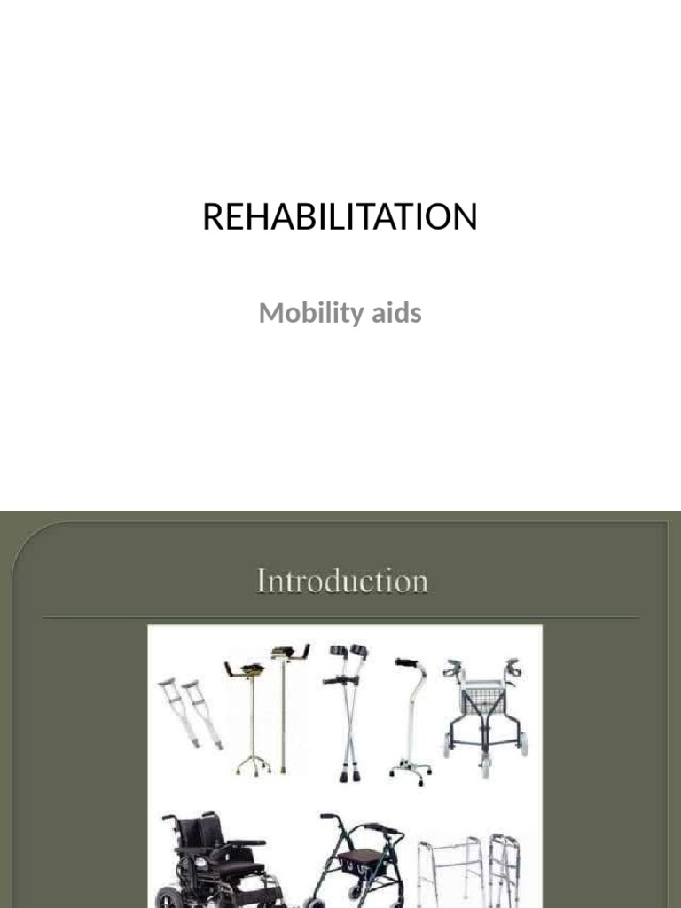 Mobility Aids | PDF