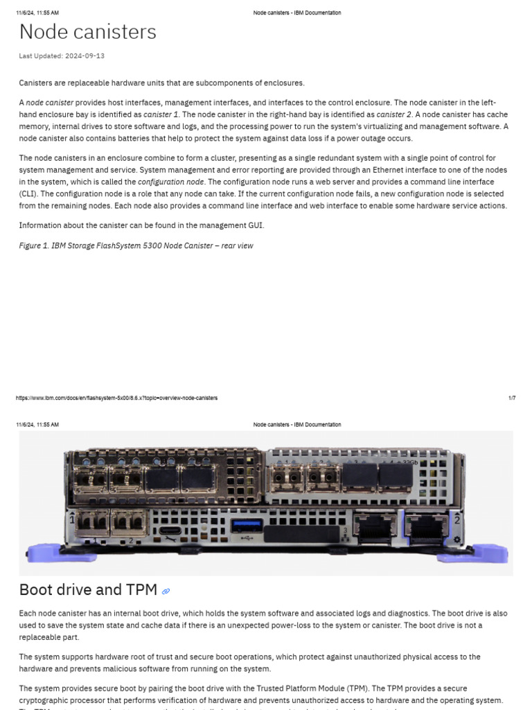 IBM FlashSystem 5300 Node Canisters | PDF | Booting | Graphical User ...