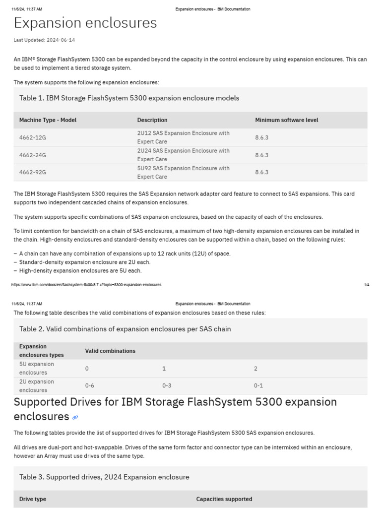 IBM FlashSystem 5300 - Expansion | PDF | Hard Disk Drive | Computer ...