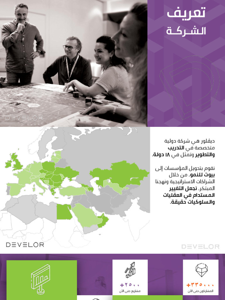 Develor MEA Company Introduction Arabic | PDF