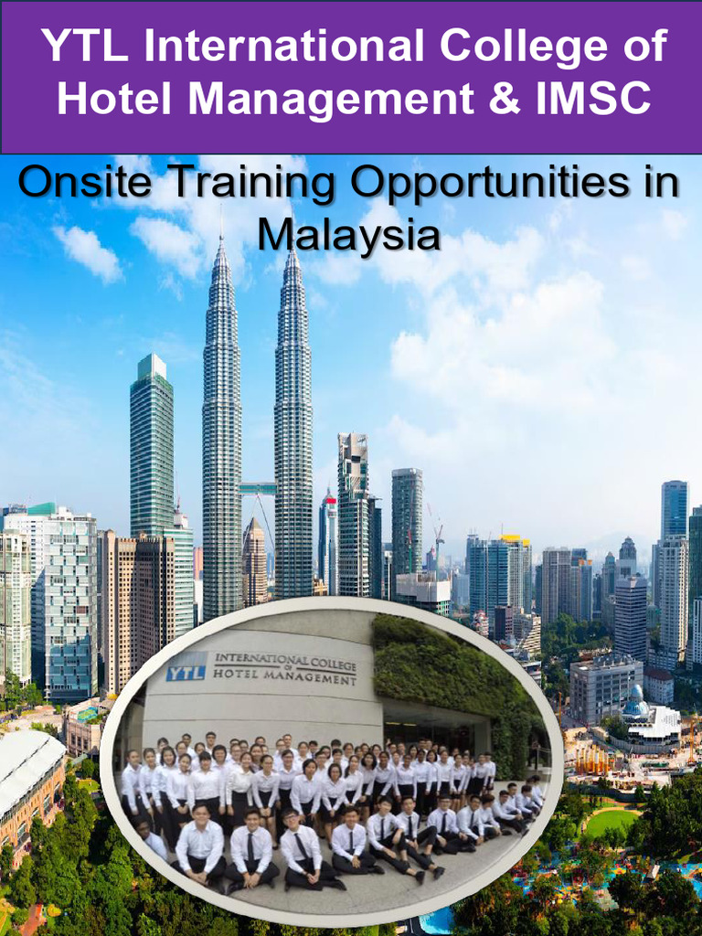 YTL-ICHM & IMSC: Hotel Management Program | PDF | Hotel