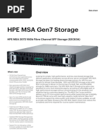 HPE SN6700B Datasheet | PDF | Scalability | Cloud Computing