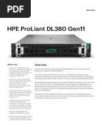 HPE ProLiant DL360 Gen12 Overview | PDF | Computer Security | Security