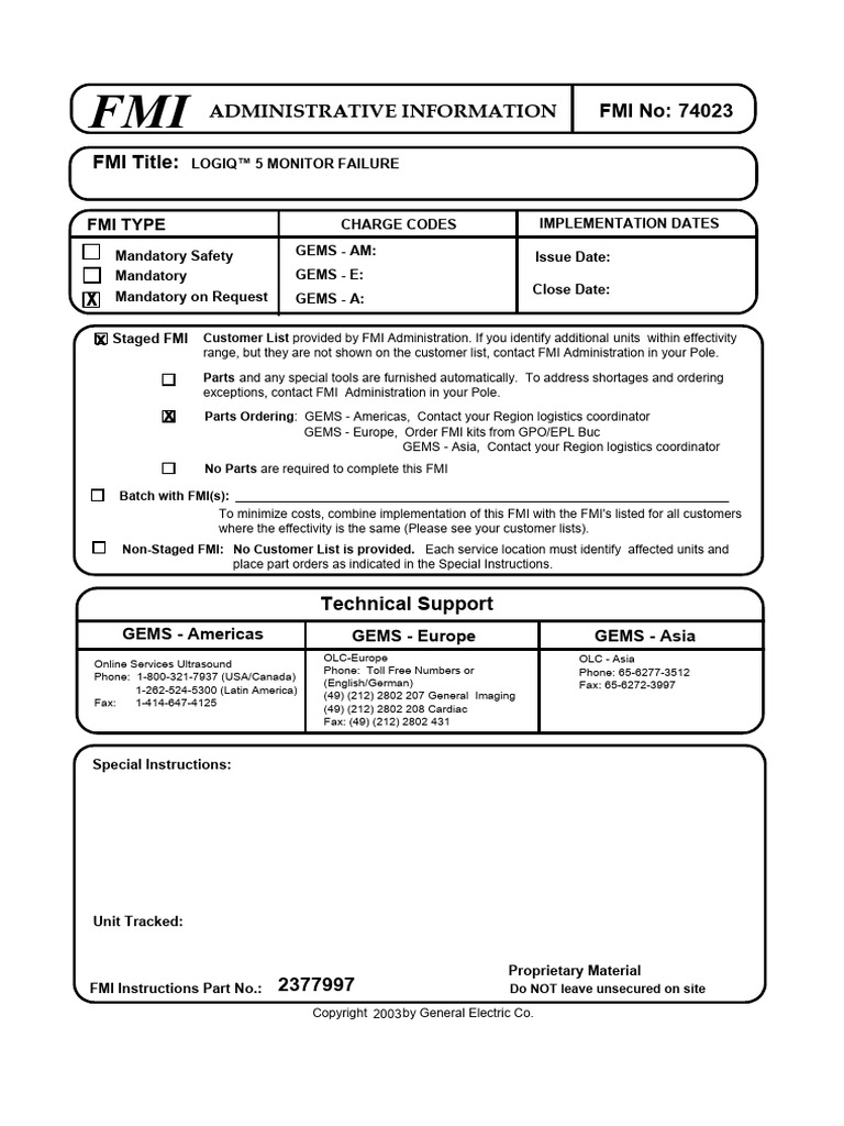 L5 FMI 74023MonitorFailure | PDF
