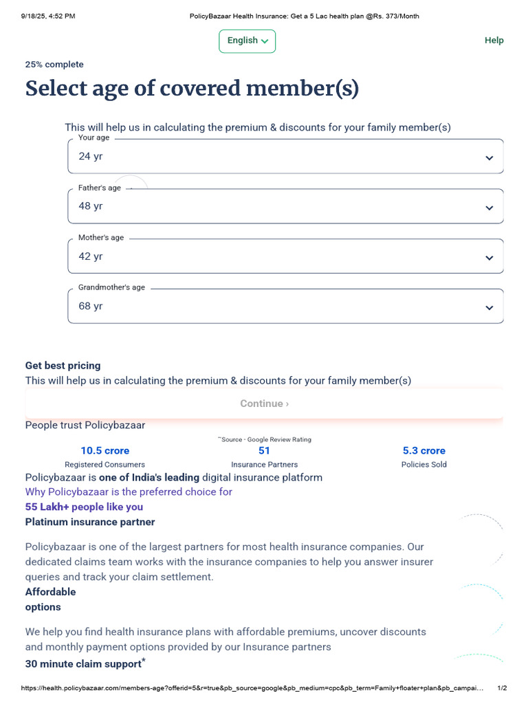 Affordable Health Plans at Policybazaar | PDF