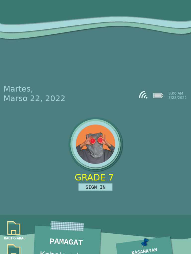 Desktop Computer Theme PPT Template - GEMO EDITS | PDF