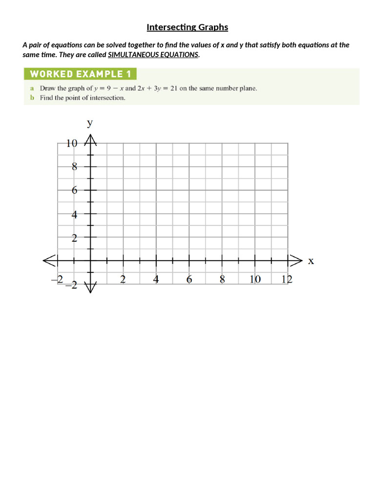 Intersecting Graphs | PDF