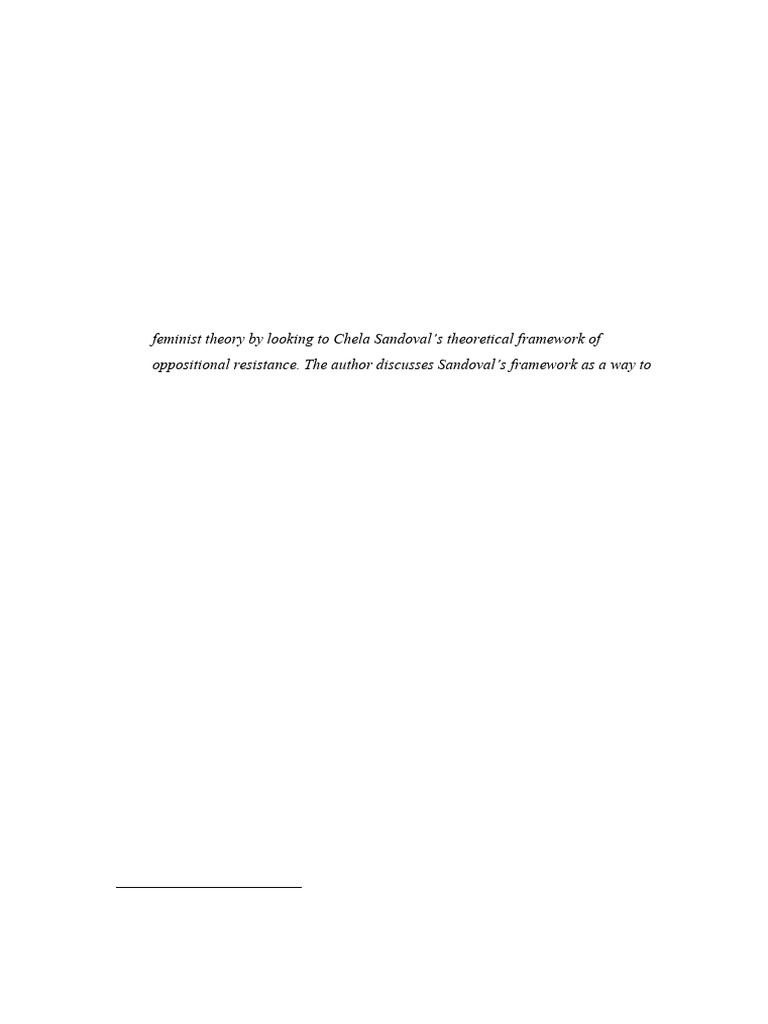 Conceptualizing Critical Feminist Theory and Emancipatory Education ...